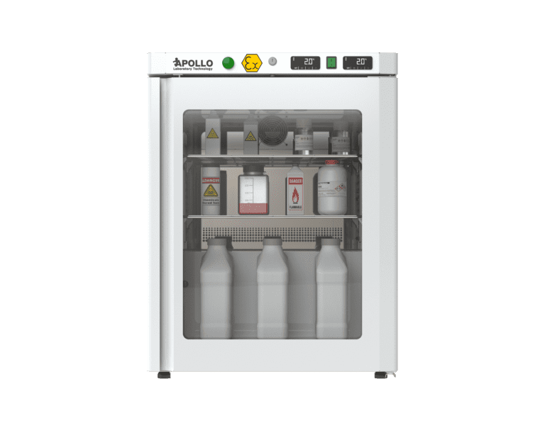 Apollo ATEX afzuigkoelkast glasdeur 90 liter