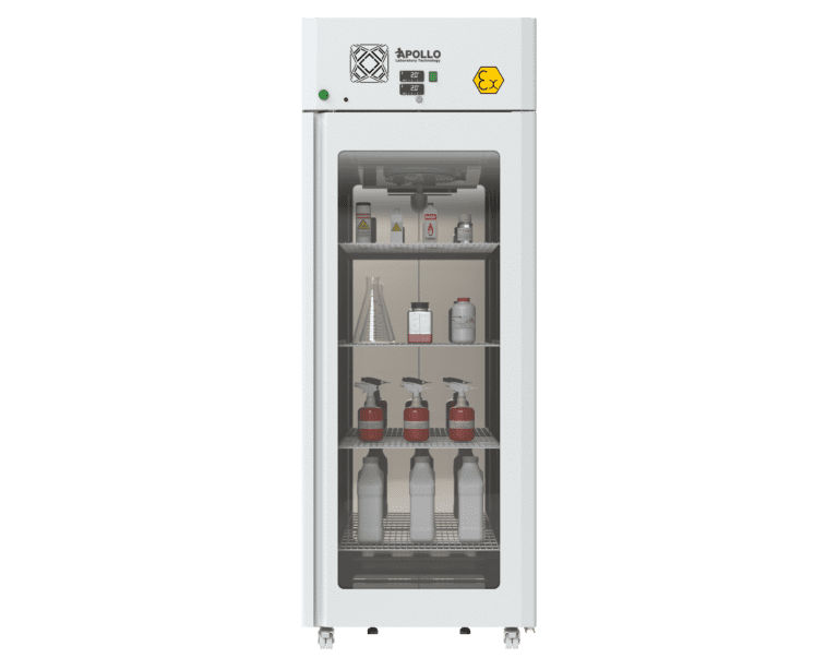 Apollo ATEX afzuigkoelkast glasdeur 610 liter