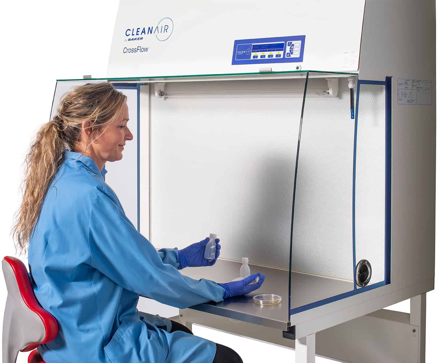 Clean Air by Baker verticale laminaire flow clean bench DLF360