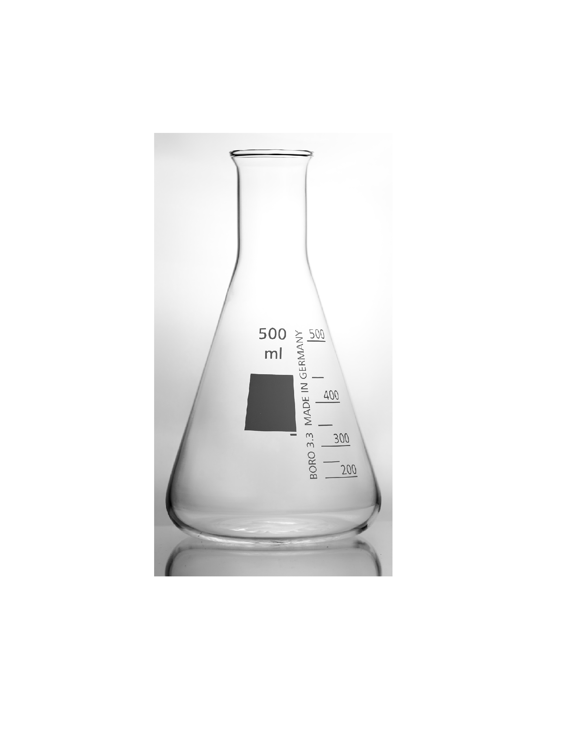 Witeg Erlenmeyer met smalle hals en rand 1000 ml Set/10 stuks - Lab ...